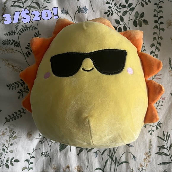 Squishmallows | Toys | 32 Cruz The Sun Squishmallow 8 In | Poshmark